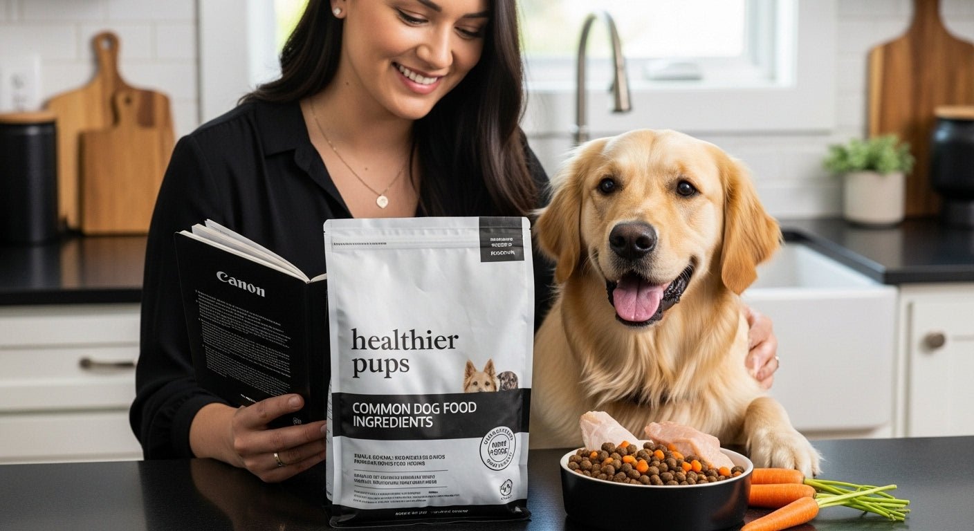 Understanding Common Dog Food Ingredients for Healthier Pups