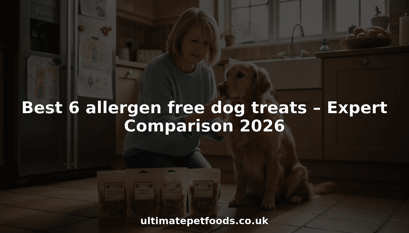 Best 6 allergen free dog treats – Expert Comparison 2026